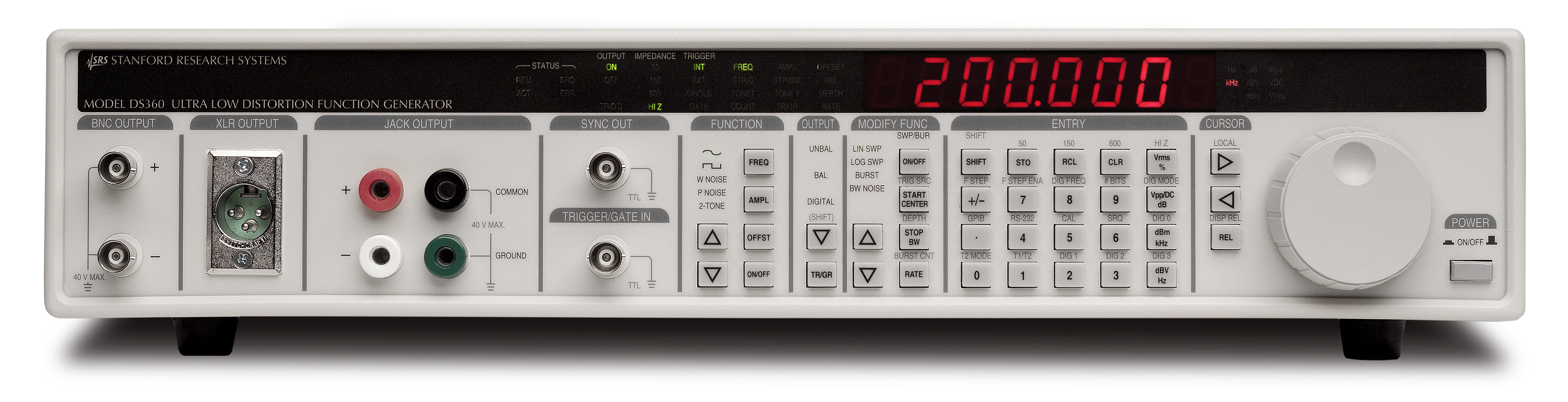 Funkční generátor Stanford DS360 | TR instruments